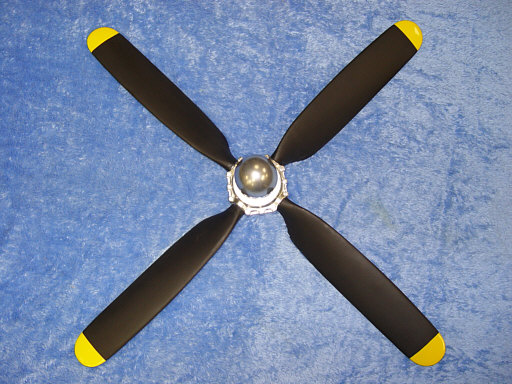 Meister Scale P-47 fiberglass Hamilton Std. static prop.