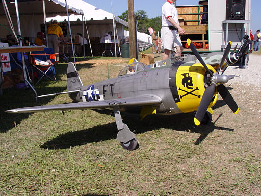 Meister Scale P-47 fiberglass Hamilton Std. static prop.